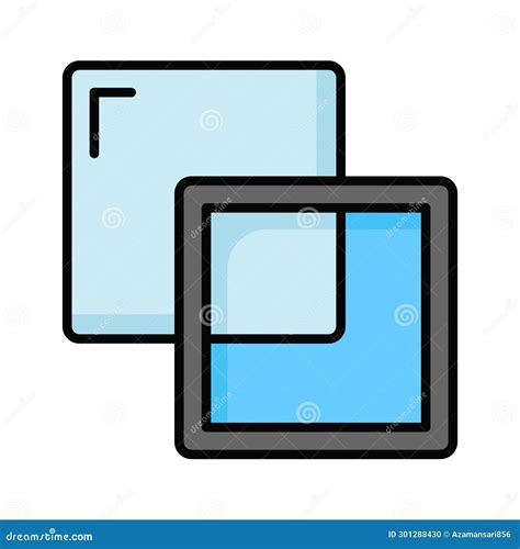 Arrangement Things On Layers Layers Stacked On Top Of Each Other Layers Vector Design Stock