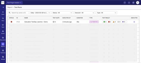 Jasmine Integration Katalon Docs