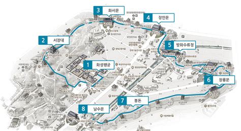 수원화성관광 관람안내 관람코스 추천 수원문화재단