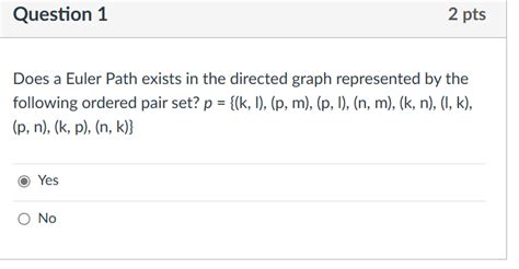 Solved Given The Following Adjacency Matrix Which Of The