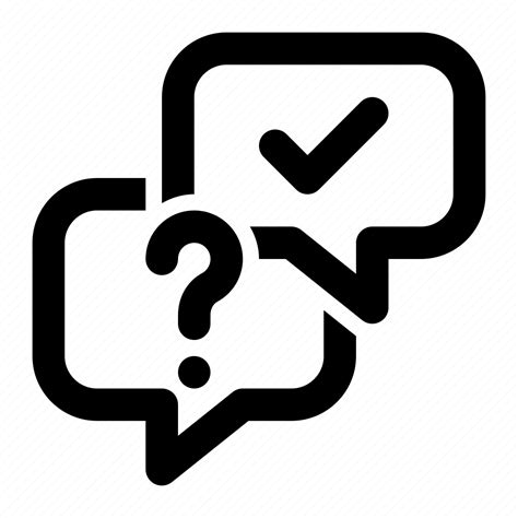 Question And Answer Qa Faq Icon Download On Iconfinder