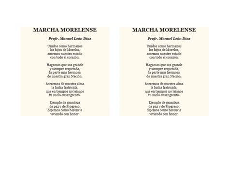 Marcha Morelense Pdf