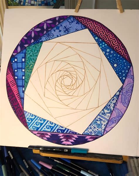 Can You Spot The Mistake In My New Sacred Geometry Spiral Drawing