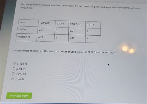 solved you are given the following regression equation which