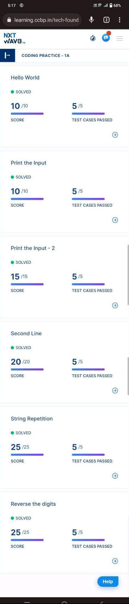 Harish Kumar Gunda On Linkedin Day5 Nxtwave Ccbp Ccbpacademy