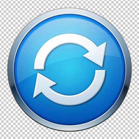Premium Psd Refresh Icon Premium Psd Refresh Icon