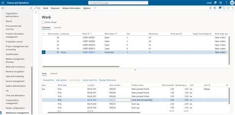 D365 Pick Line Grouping Guide To Manage Multiple Work Lines