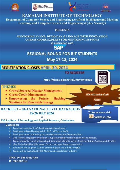 Dept Of Cse Aiml And Cse Cyber Security On Linkedin Hackfest 2024 National Level Hackathon