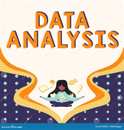 Conceptual Display Data Analysis Business Approach Translate Numbers