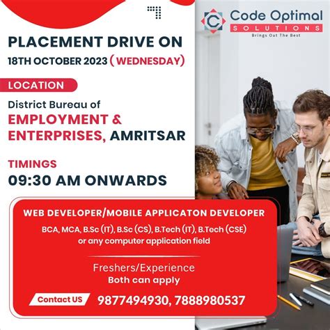 Code Optimal Solutions Private Limited On Linkedin Placementdrive