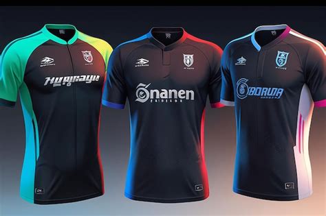 Explore A Wide Range Of Customizable Team Jerseys Premium Ai Generated Image