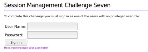 Owasp Security Shepherd Project Session Management Challenge 7