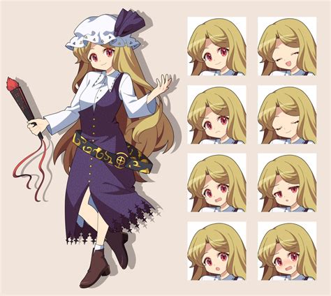 綿月豊姫（錦上京）立ち絵素材 4rion Booth
