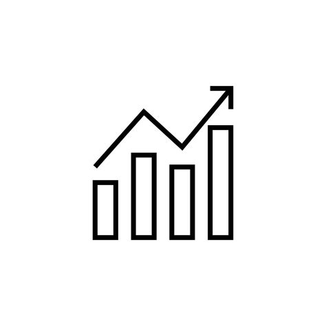 Graph Growth Chart Icon Design Outline Style 52363707 Vector Art At Vecteezy