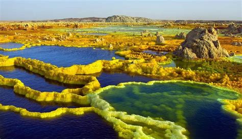 Dallol Volcano Alien Landscape In Ethiopia Strange Sounds