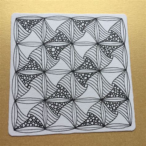 Zentangle Patterns For Beginners
