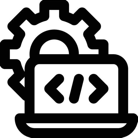 Programming Coding Engine Outline Icon 60576417 Vector Art At Vecteezy