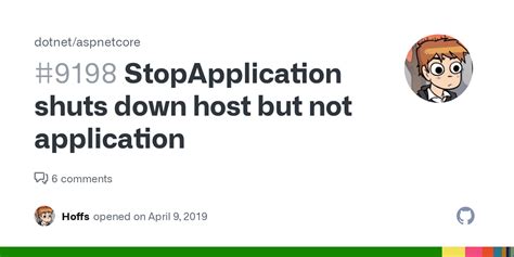 StopApplication Shuts Down Host But Not Application Issue 9198