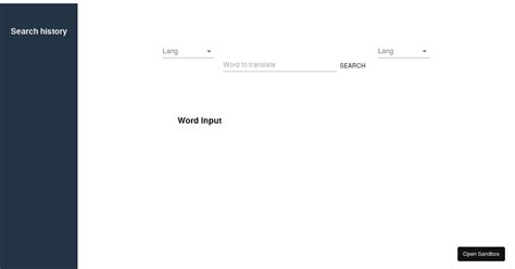 React Translate Codesandbox