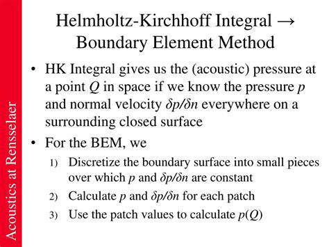 Ppt The Boundary Element Method And Barrier Designs Powerpoint