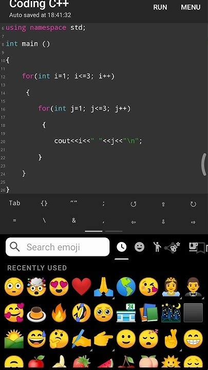 Nested For🔥🥰 Loop In C C Programming Shorts Short Youtubeshorts Trending Shortvideo
