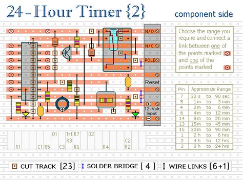 How To Build 24 Hour Timer Circuit Diagram