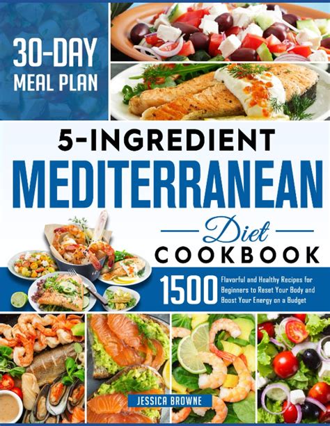 5 Ingredients Mediterranean Diet Cookbook 1500 Flavorful And Healthy