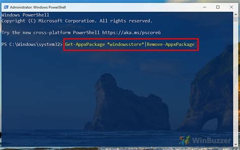 Windows 10 How To Uninstall The Microsoft Store Aka Windows Store