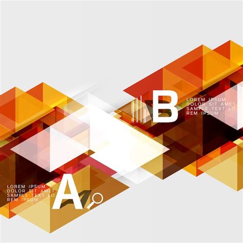 Premium Vector Abstract Triangles And Lines Vector Background