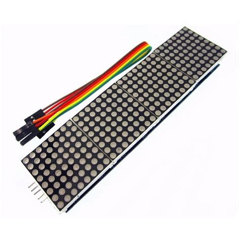 módulo 4 matrizes de led 8x8 com max7219