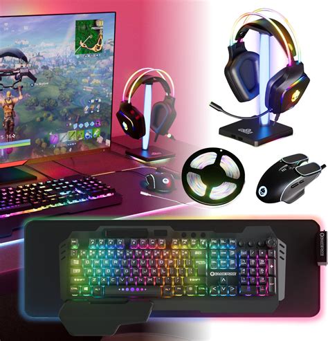 Gaming Keyboard And Mouse Combo With Headset Mftek Crack Backlit 3 Colors Keyboard
