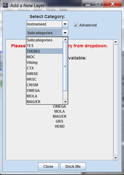 Graphicnumeric Maps Jmars Java Mission Planning And Analysis For Remote Sensing