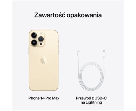 Apple Iphone 14 Pro Max 256gb Złoty Mq9w3px A Sklep Internetowy
