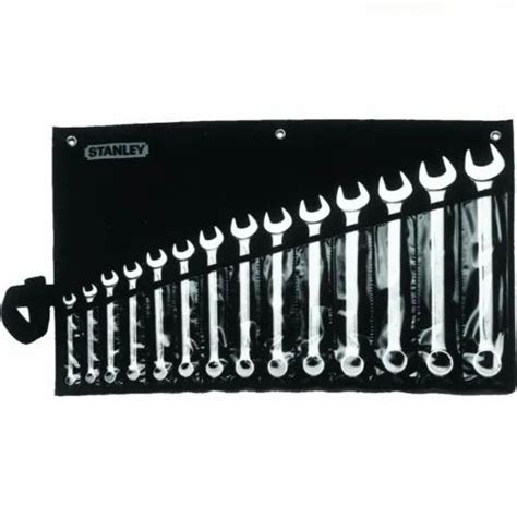 Chrome Vanadium Steel Stanley 1 87 709 14 Pieces Imperial Combination