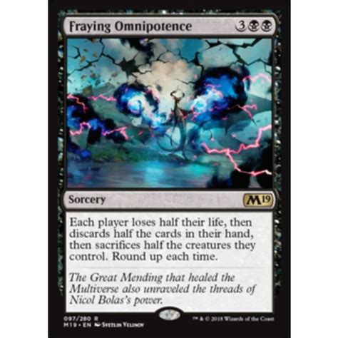 Fraying Omnipotence M19 Decked Out Gaming