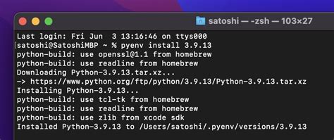 Macでpyenv Install でエラーが出る場合の対処 Macガレージ
