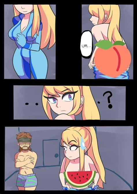 Samus Aran And Solid Snake Metroid And More Drawn By Bbycheese Danbooru
