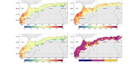 Spatial Distribution Of Drought Frequency A Absolute Drought
