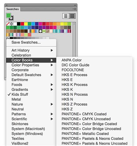 Working With Illustrators Color Libraries CreativePro Network