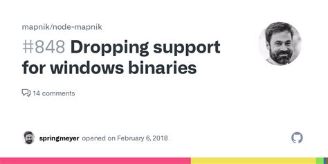 dropping support for windows binaries · issue 848 · mapnik node mapnik · github