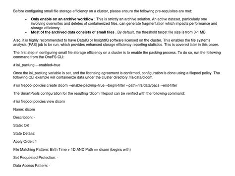 Configuration And Use Dell Powerscale Onefs Data Reduction And Storage Efficiency Dell