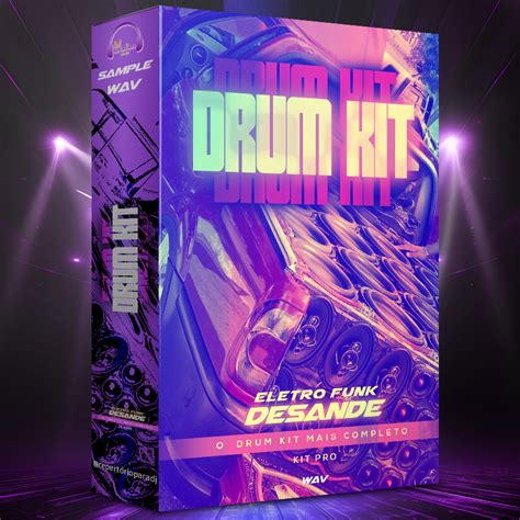 Drum Kit Pro Eletro Funk Repertório Para Djs