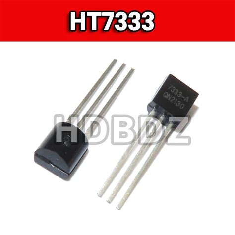 5 25pcs Ht7333 Ht7333 A Ht7333 1 To 92 High Current Voltage Regulator