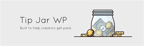 Tip Jar Wp Plugin —