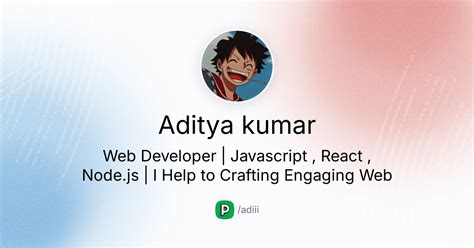 Aditya Kumar • Peerlist