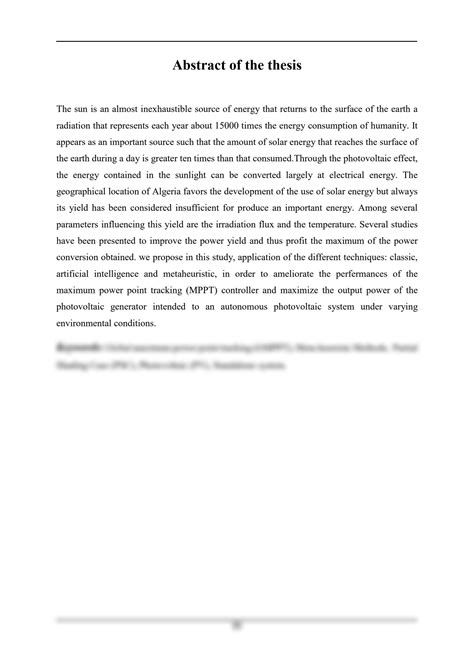 Solution Control And Optimization Of An Autonomous Photovoltaic System Using Metaheuristic