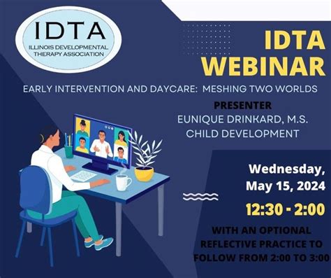 Illinois Developmental Therapy Association On Linkedin 📣please Join Us For Our Next Webinar