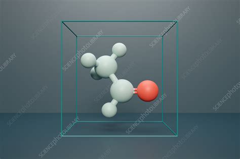 Acetaldehyde Molecule Illustration Stock Image F040 8504 Science Photo Library