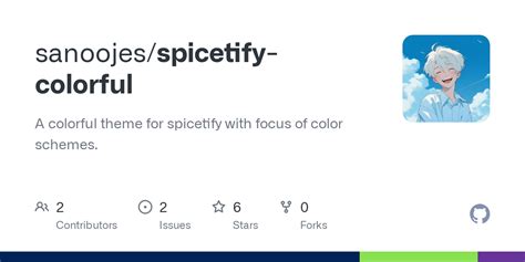 Spicetify Colorfulspicetify De Workspace At Main · Sanoojesspicetify Colorful · Github