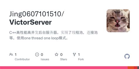 Github Jing Victorserver C One Thread One Loop